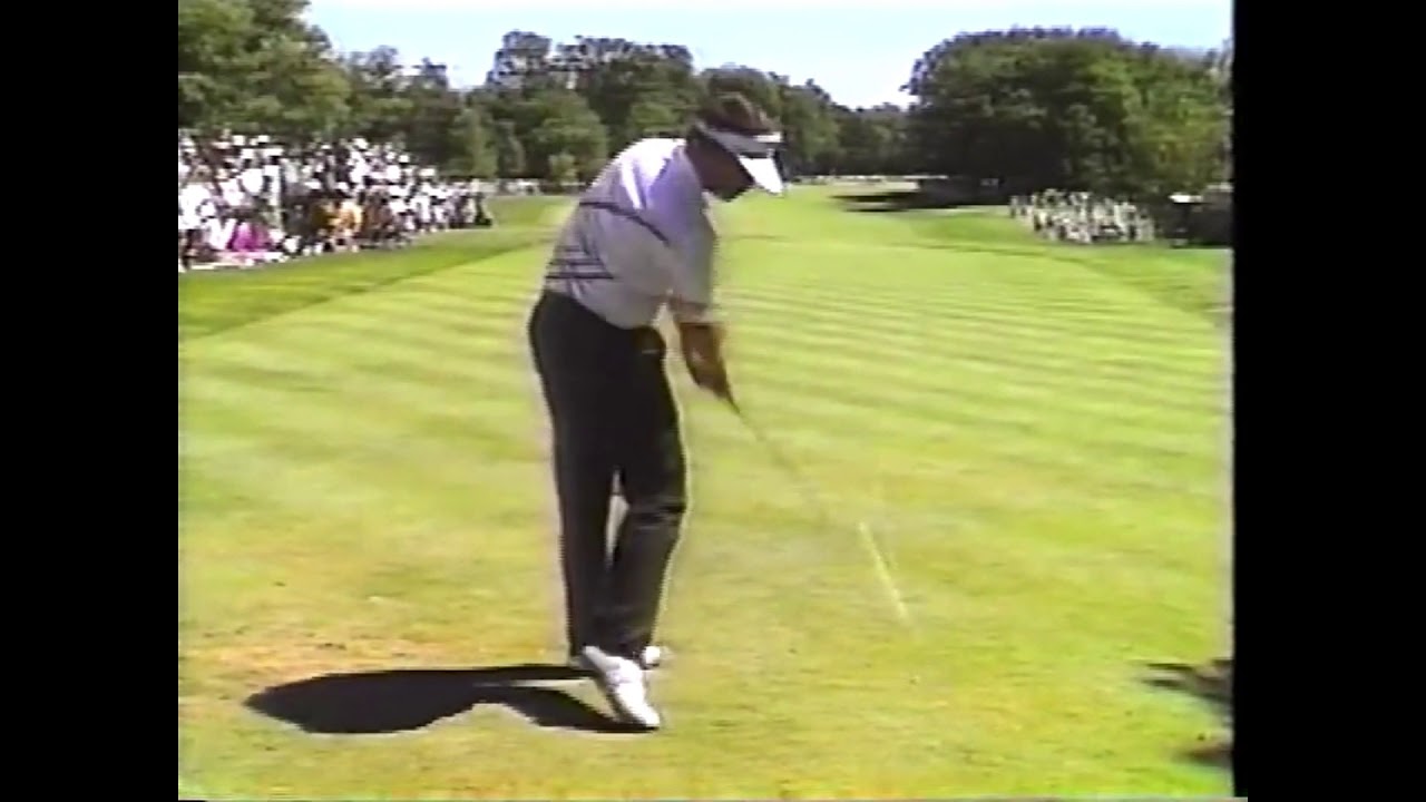 Scott Simpson golf swing - YouTube