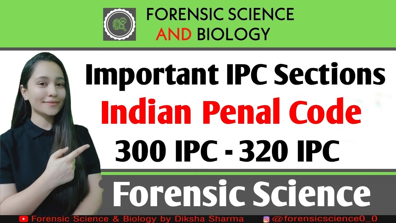 Important IPC Section || Indian Penal Code - YouTube