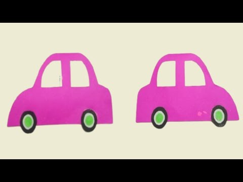 How To Make Easy Paper Toy Car / 3D Paper Car / Origami Car Paper ...