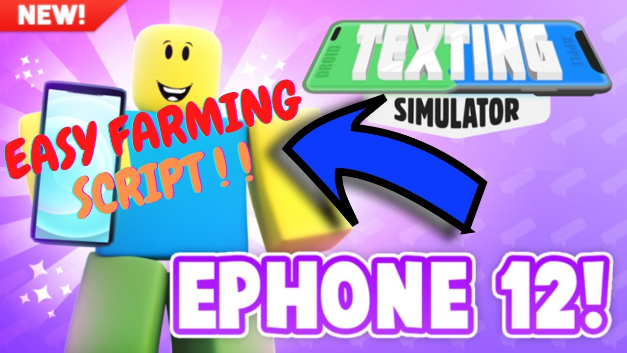 Texting Simulator Script | Auto Text | Auto Farm | Money And Diamonds ...