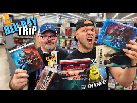 Movie Hunting W/ Tony! Found MORTAL KOMBAT 2 and Much more at Walmart! HiDeffNINJA with a Steelbook!