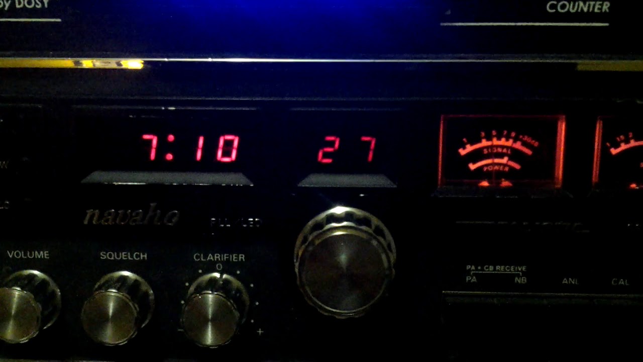 20180211 TRC 457 NAVAHO 40 ch with extras base station . - YouTube