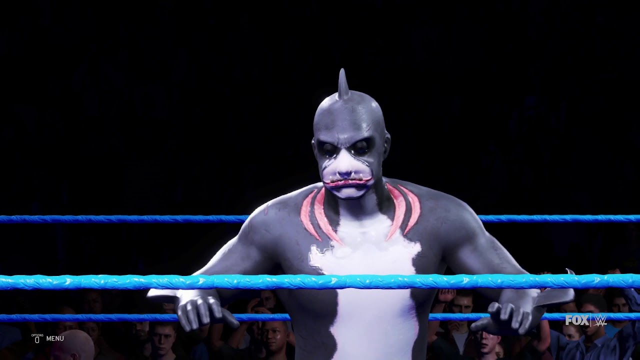 WWE Smackdown|Ray Restall vs Fishman Over the top rope match WWE2K20 ...