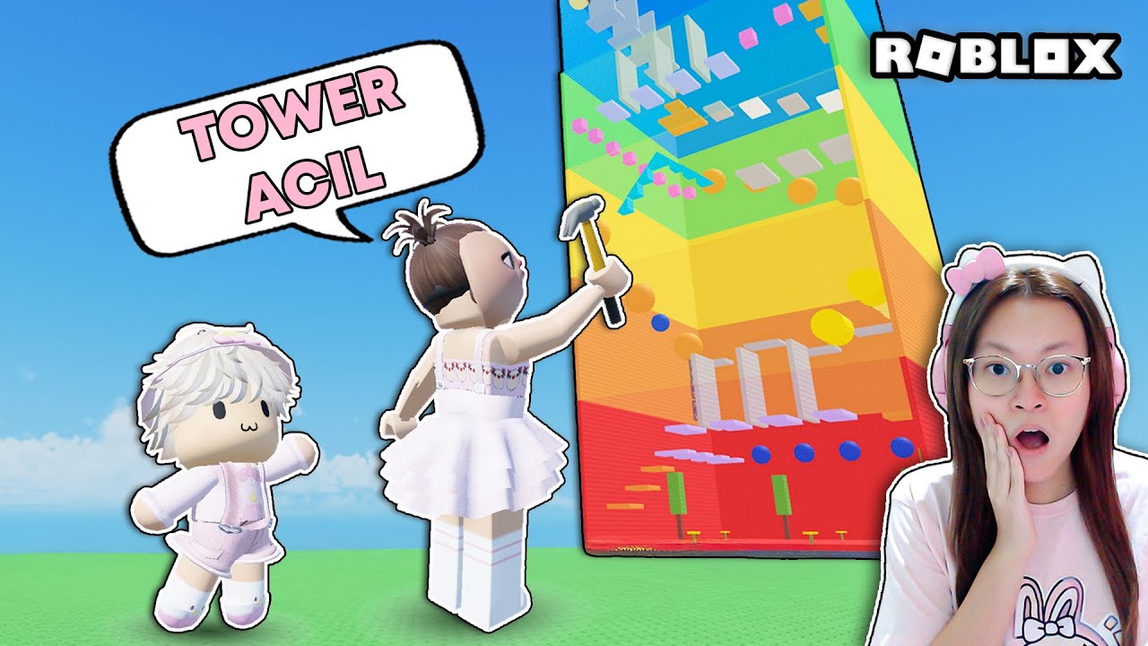 Membangun Tower Di Atur Acil ?!! [Roblox Indonesia] - YouTube