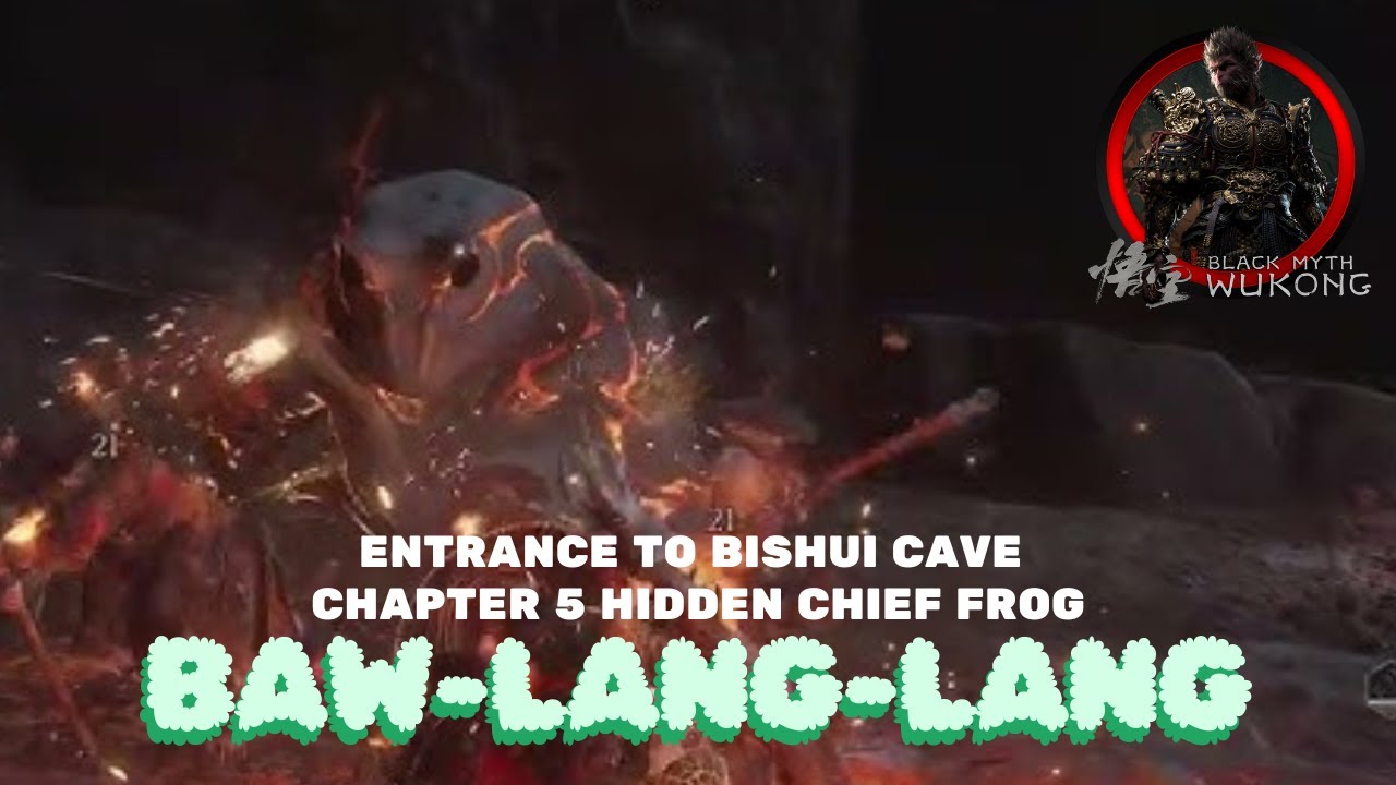 Black Myth: Wukong | Chief Baw-Lang-lang Secret Frog Boss Location ...