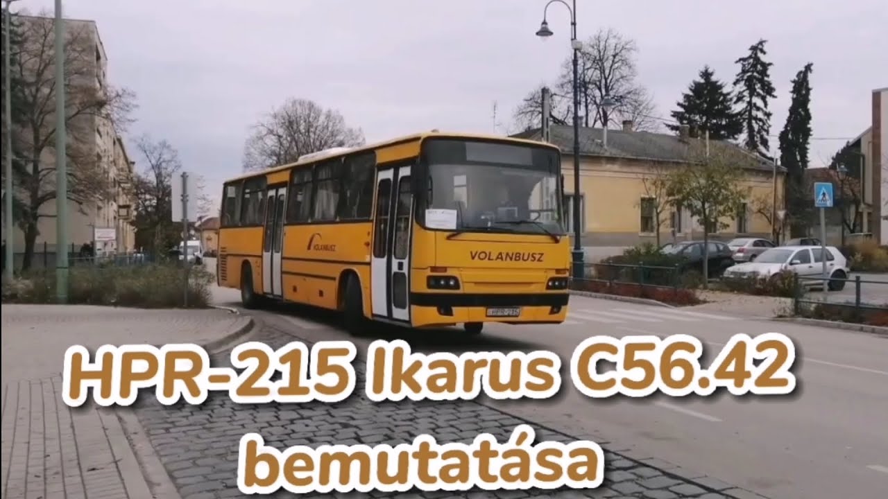 HPR-215 Ikarus C56.42 bemutatása - YouTube
