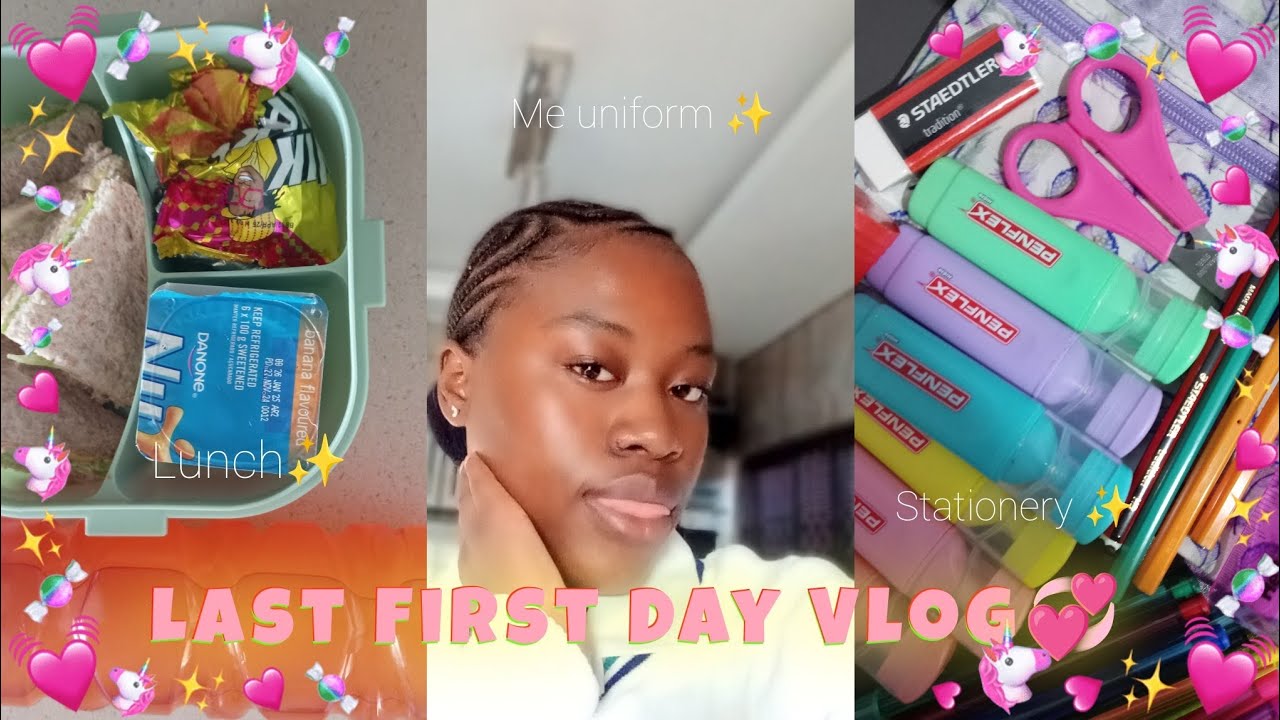 Last First Day Vlog💞|Bible study ️|Packing bag📚|lunch🍱|haul🛍️|#marciatheeburba #viral #CapCut ...