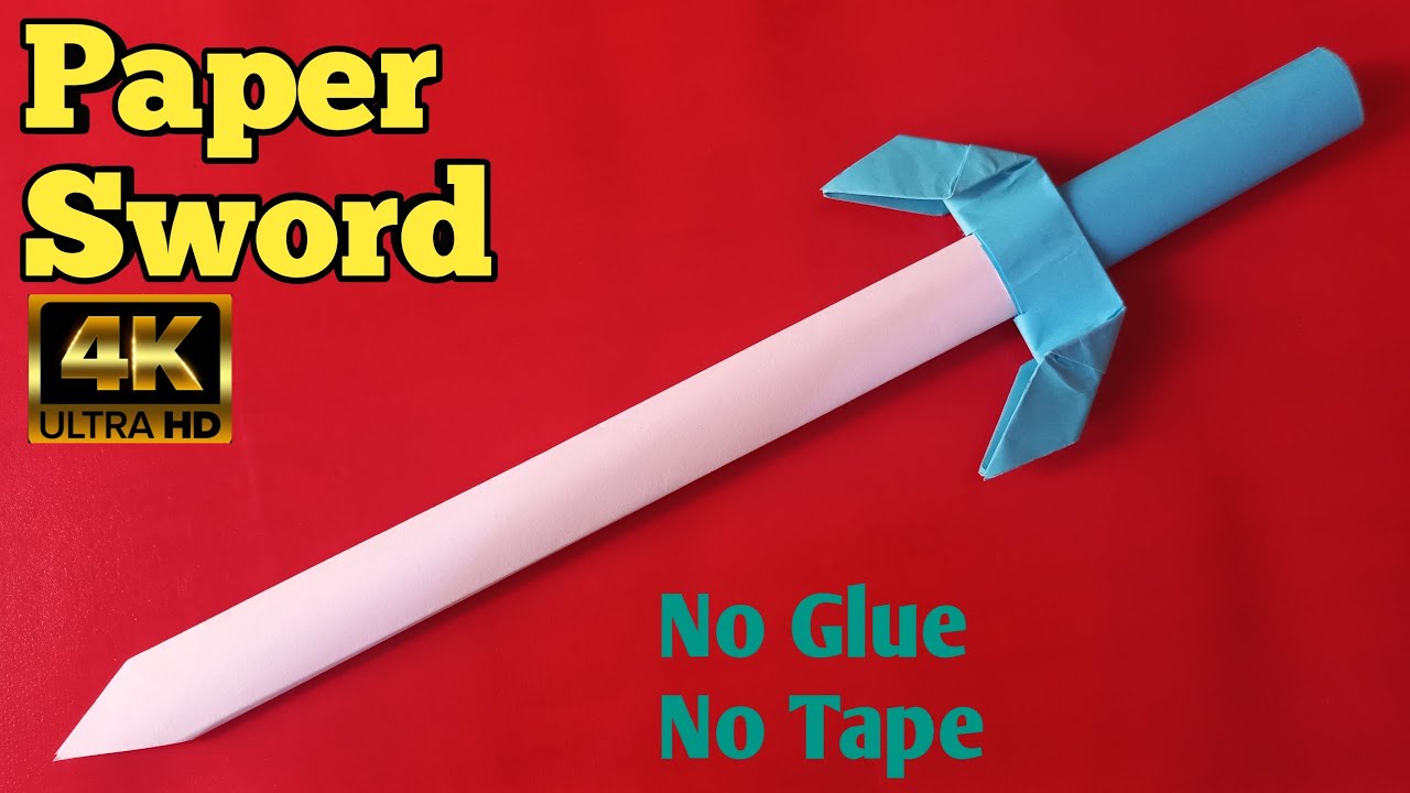 How To Make A Paper Sword Origami Weapons Paper Craft Sword YouTube how-to-make-a-paper-sword-origami-weapons-paper-craft-sword-youtube