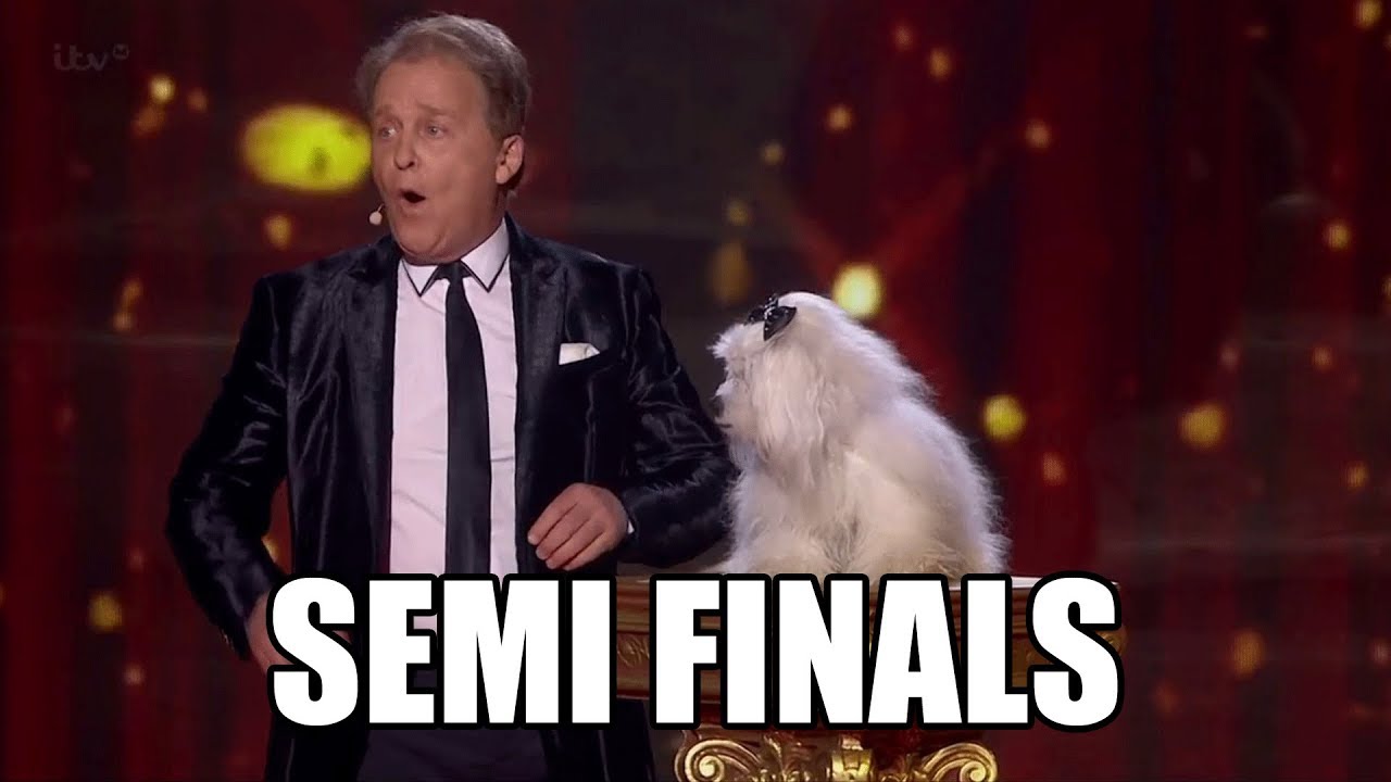 Marc Métral and talking dog Wendy Britain's Got Talent 2015 Semi Finals ...
