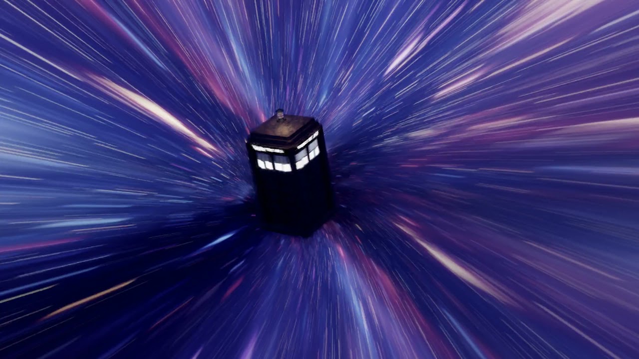 12th Doctor Tardis in the Vortex - YouTube