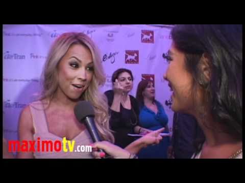 Playboy DJ JESSICA HALL  Interview at Celebrity Catwalk 2010