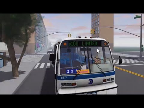 MTA Bus: RTS 8771 on the Q100 LTD - YouTube