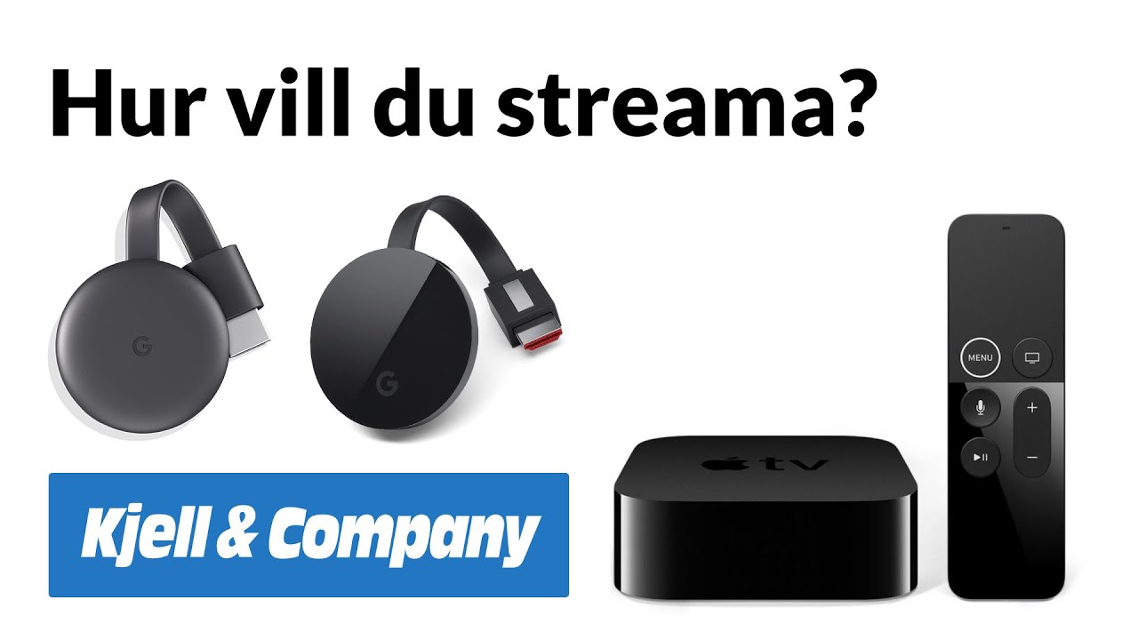 Streama med Apple TV och Chromecast - Kjell-TV - YouTube