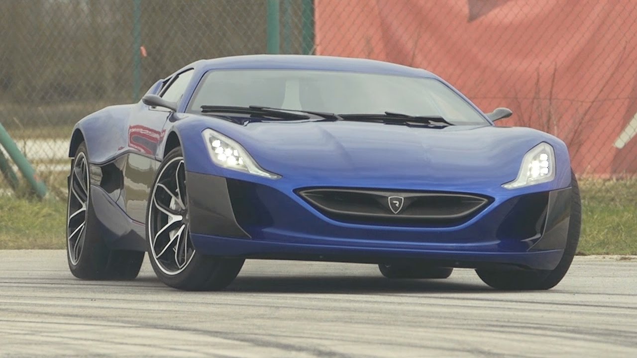 Rimac Concept_One All-wheel Torque Vectoring - YouTube