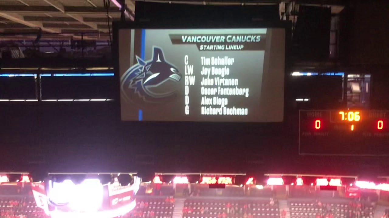 Calgary Flames preseason intro - YouTube