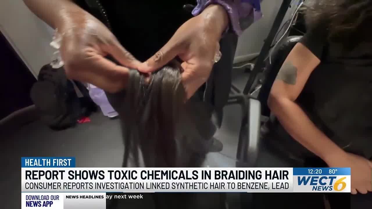 Report shows cancer causing chemicals in braiding hair - YouTube