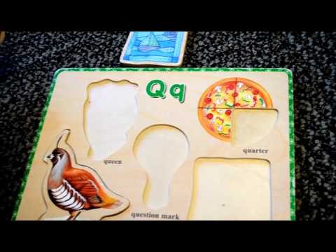 Q is for Quail Q is for Queen Alphabet Letter Q Learning with Puzzle ...