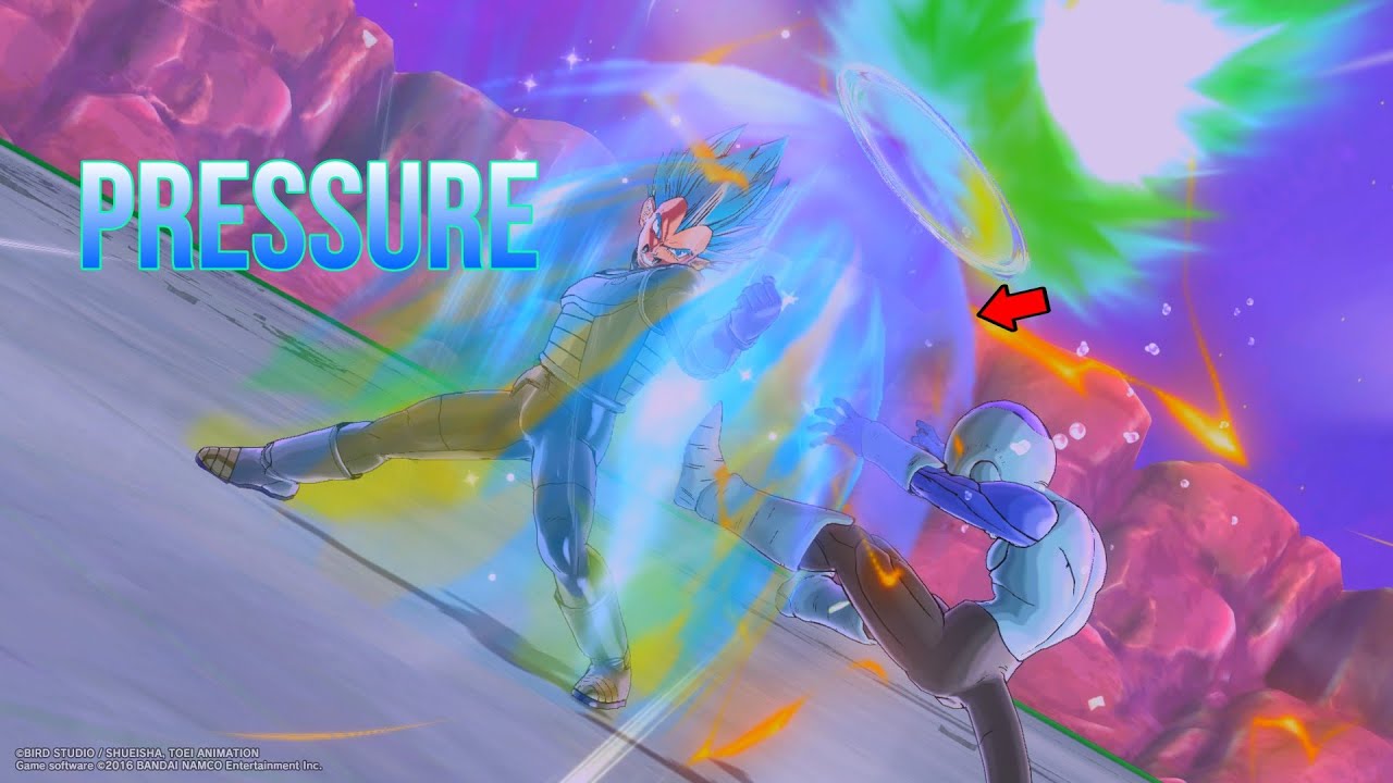 Vegeta's Signature Strike Skill is PRESSURE when Used Right... - YouTube