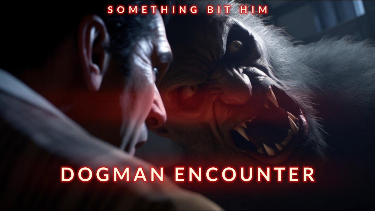 DOGMAN ENCOUNTER THE BITE MARK #dogman #paranormal #scary - YouTube