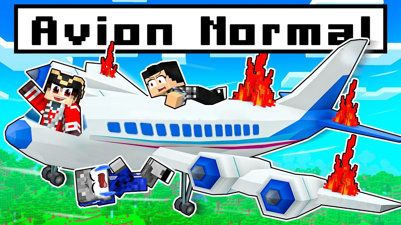 C'est JUSTE un AVION NORMAL ! (Pas du tout mdr) - YouTube