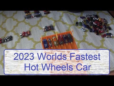 2023 Worlds Fastest Hot Wheels Car Championship - YouTube