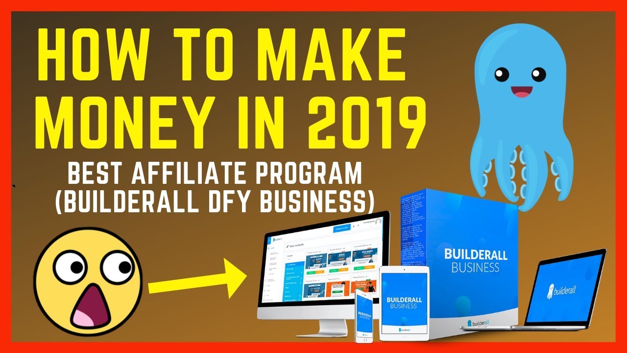 How To Make Money Online In 2019 With Builderall (New top Business Affiliate Program) - YouTube