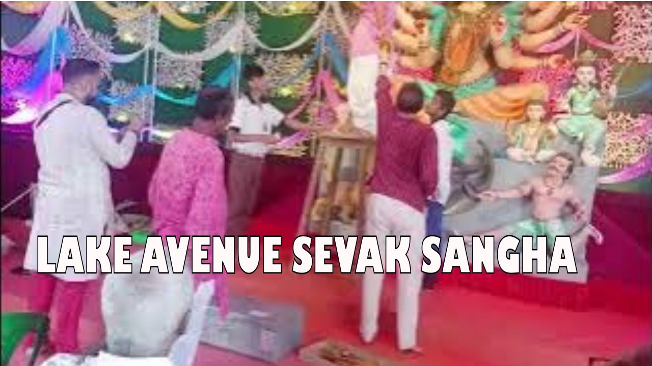 Live from Lake Avenue Sevak Sangha l Pandal hopping Durga Puja 2024 l ...