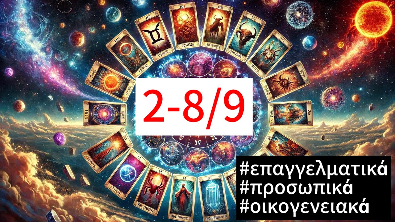 ♠️ΕΒΔΟΜΑΔΑ 2-8/9 ταρωπροβλέψεις ΟΛΑ ΤΑ ΖΩΔΙΑ #tarot #manos_tarot # ...