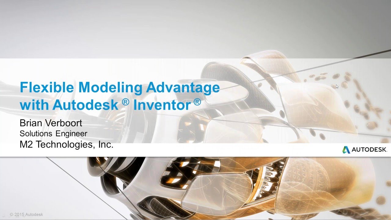 Flexible Modeling with Autodesk Inventor - YouTube
