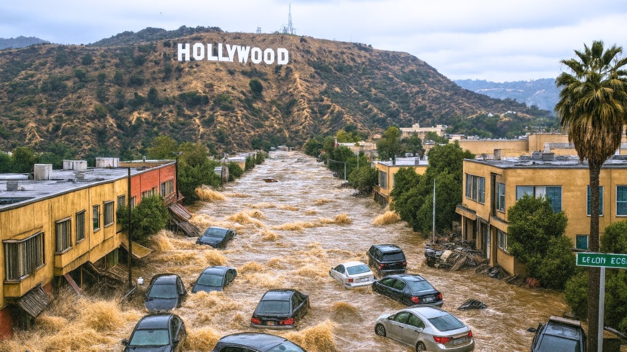 California FLOODED! DEADLY Flash Floods Turn LA Into A Disaster Zone ...