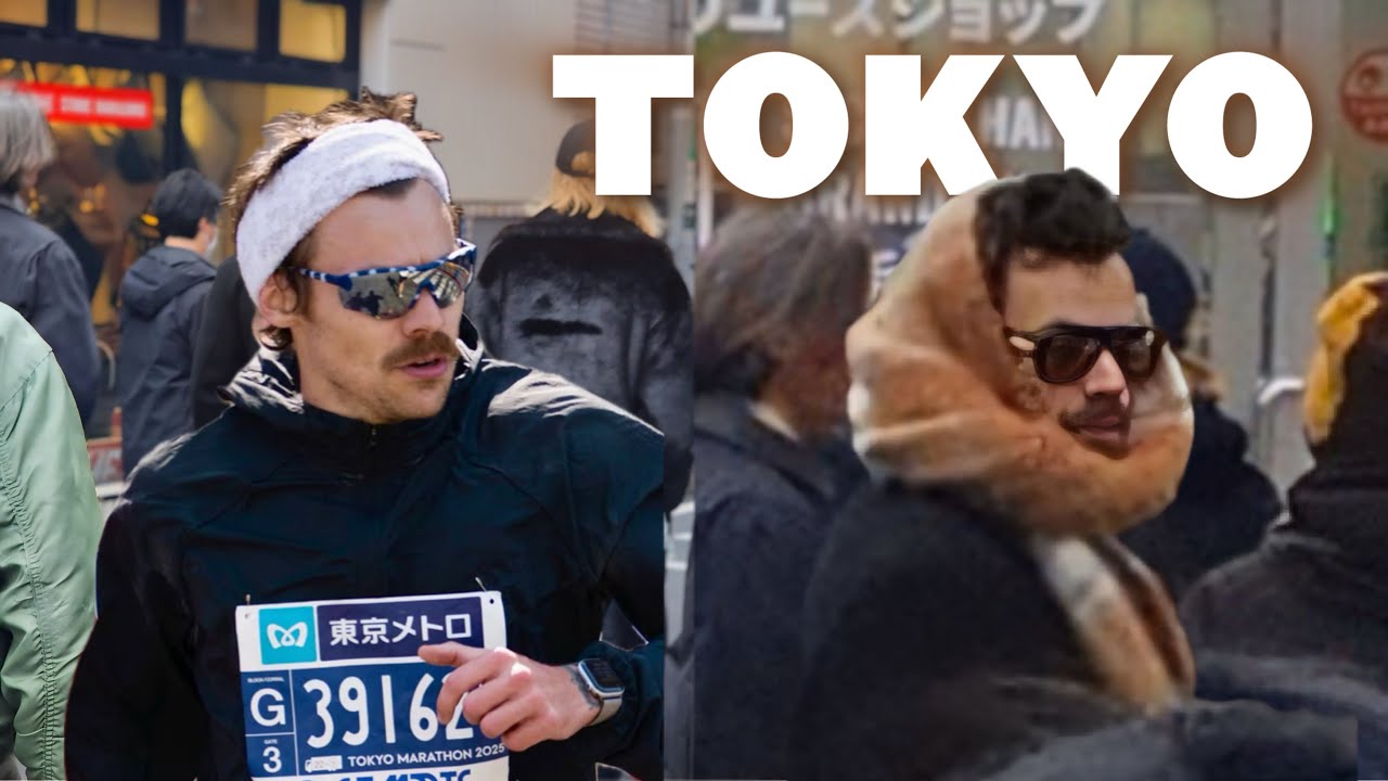 Harry Styles in Tokyo (March 2025) - YouTube