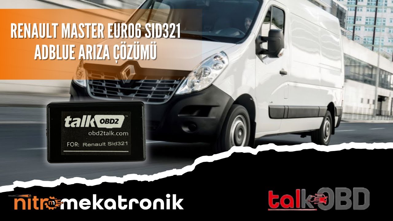 RENAULT Master Euro 6 SID321 Adblue Arıza Çözümü - YouTube