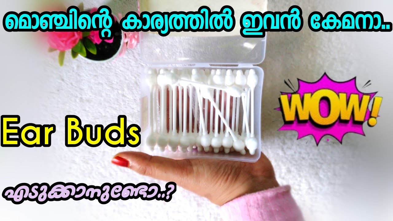 ഇവൻ സൂപ്പർസ്റ്റാർ ആണ് ട്ടോ..|Ear Buds Craft|Ear Buds Flower|Diy Craft ...