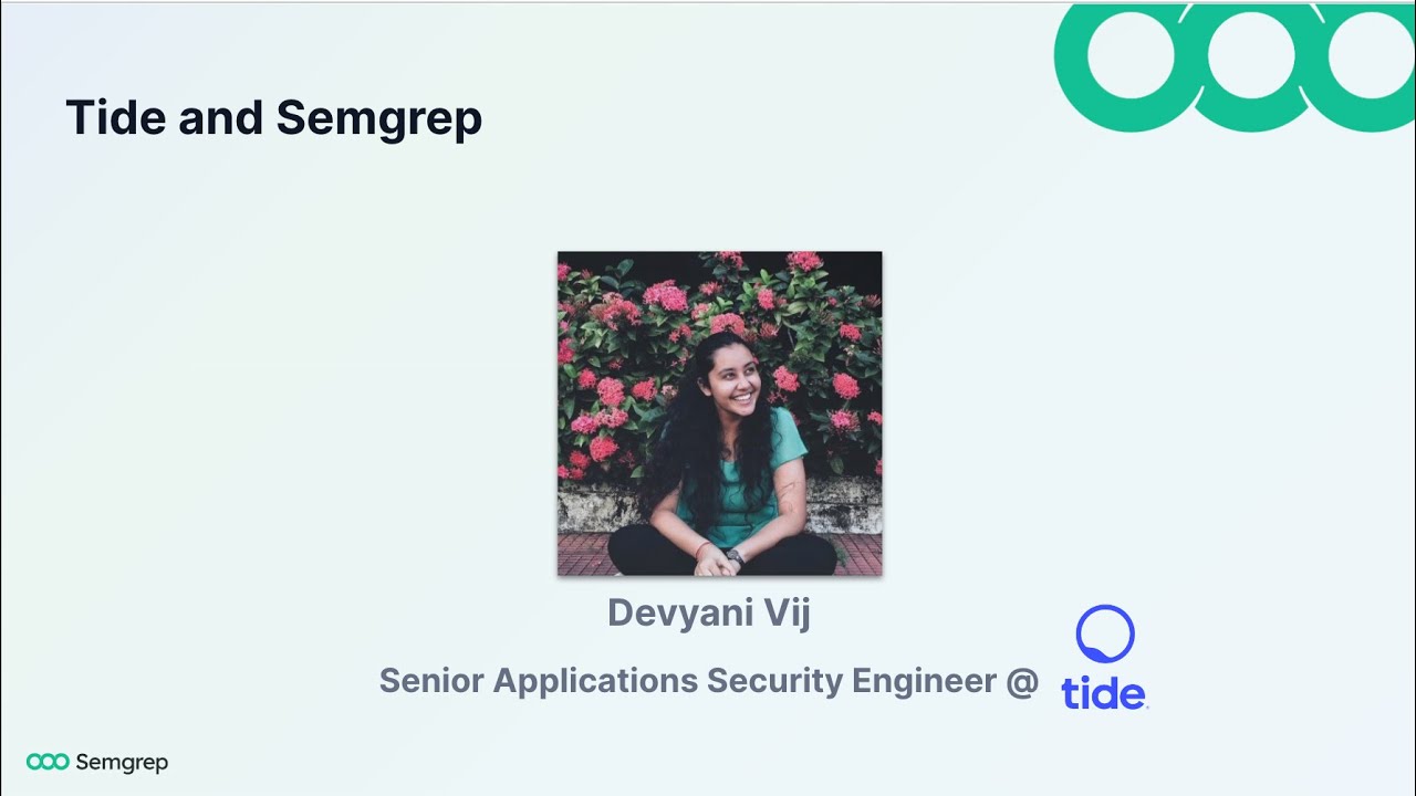 How Tide transitioned to developer-first security with Semgrep - YouTube