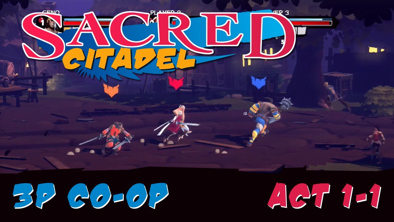 Sacred Citadel - 3 Player Co-Op [Act 1-1] - YouTube