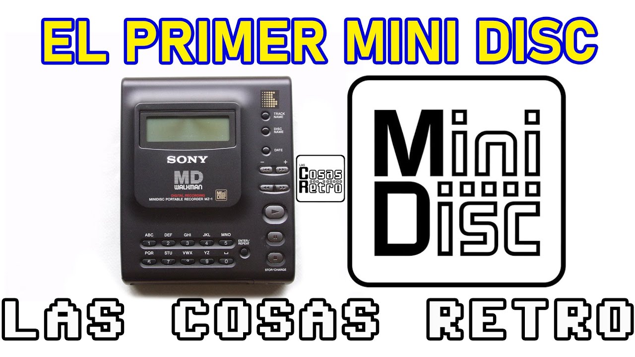 SONY MZ-1 El primer MiniDisc de la HISTORIA 💽 Aparición del Mini Disc ...