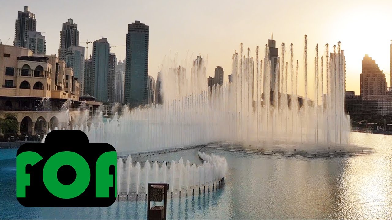 ‎The Dubai Fountain - view from the Apple store - YouTube