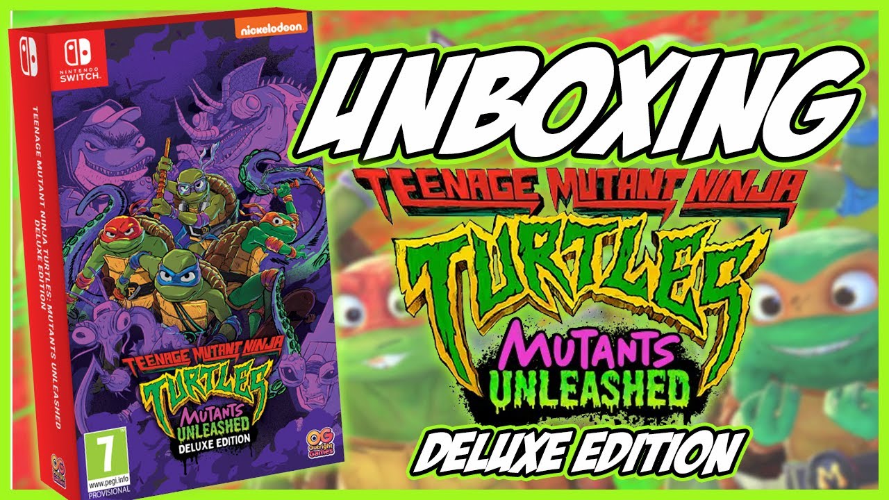 UNBOXING TMNT Mutants Unleashed EDICIÓN DELUXE 🐢 | ¿VALE LA PENA ...