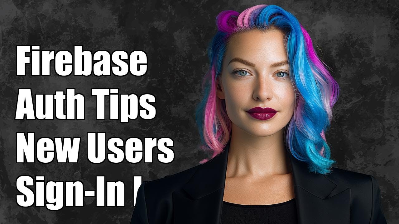 Firebase Auth: Detect New User Sign-Up vs Existing User Sign-In - YouTube
