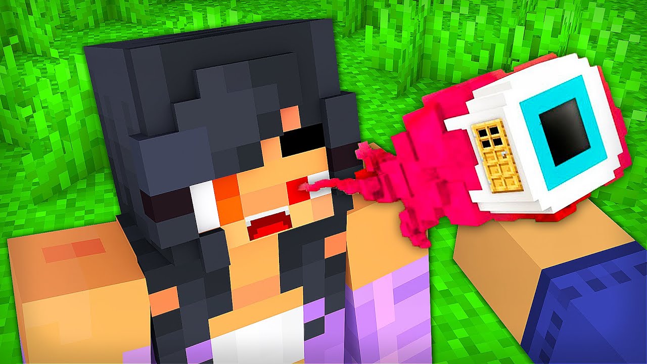 EIN Build SECRET BASE inside a APHMAU'S EYE - Funny Story in Minecraft ...