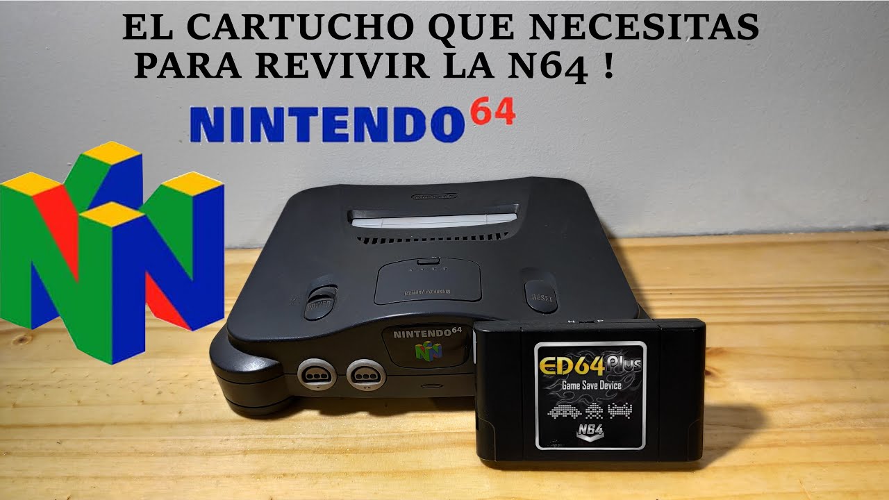 ED64 PLUS el EVERDRIVE CHINO #1 PARA NINTENDO 64😱 - YouTube