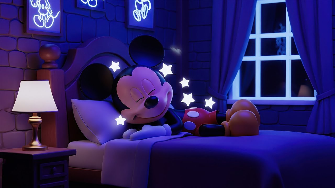 NO ADS Sleep Peacefully with Mickey - Guided Sleep Music to Overcome ...