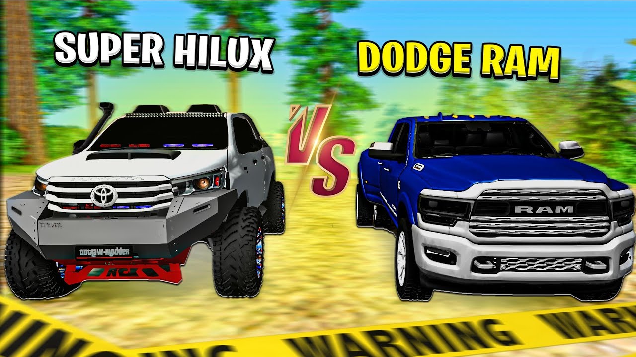 O GRANDE DESAFIO DODGE RAM VS MEGA HILUX - YouTube