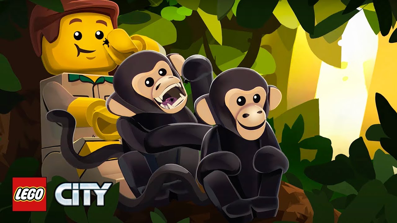 LEGO CITY - In The Jungle | WildBrain Toons | Cartoons for Kids - YouTube