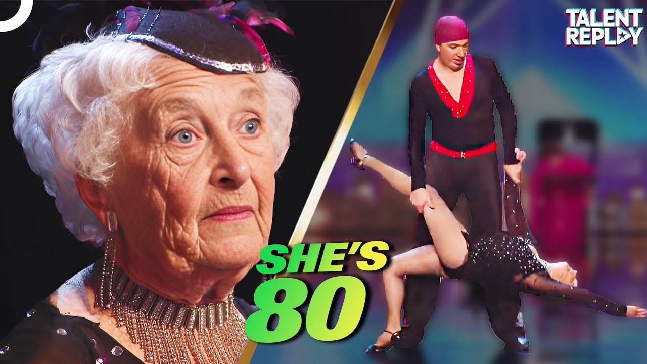 79-Year-Old Dancer SHOCKS Everyone with Salsa Moves! | Britain's Got ...