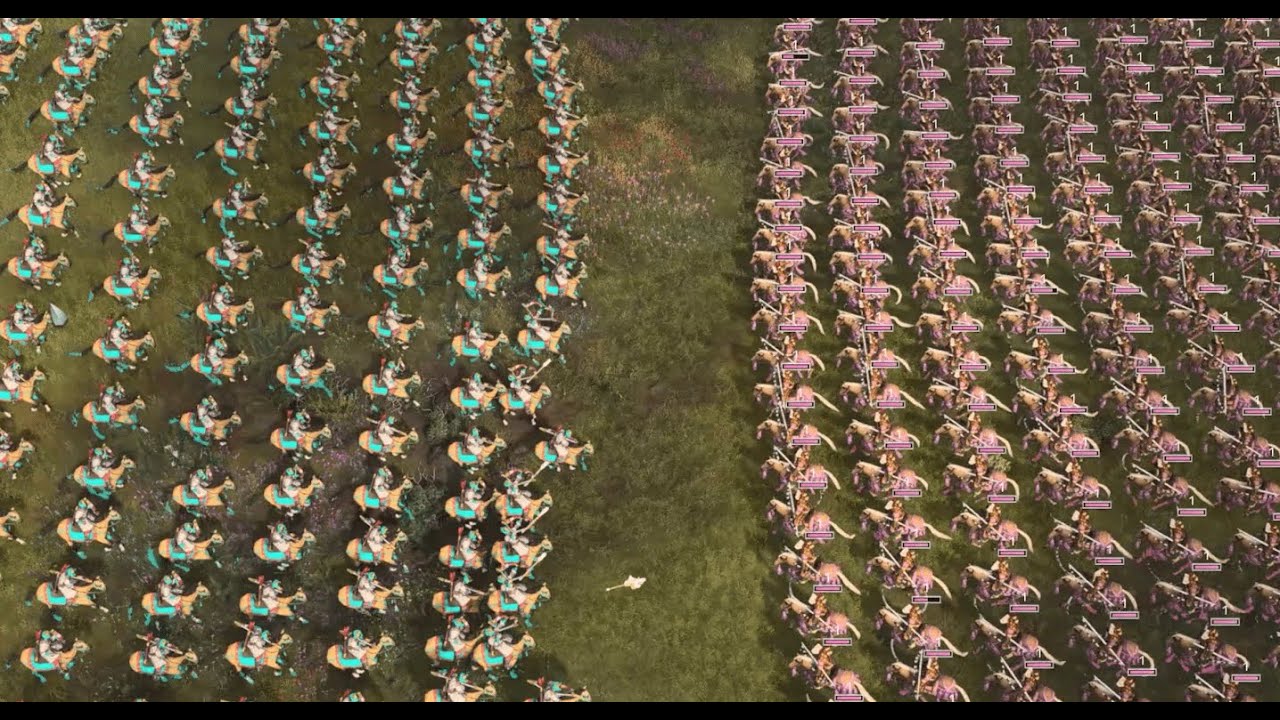 Age of Empires IV Japanese Onna Musha vs Mongolian Mangudai - YouTube