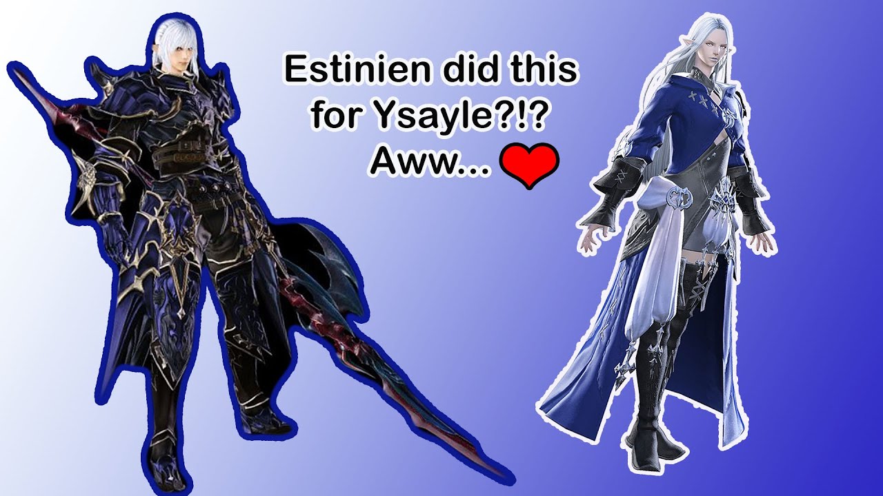 FFXIV - The Truth about Estinien's Armor after Heavensward **SPOILER ...