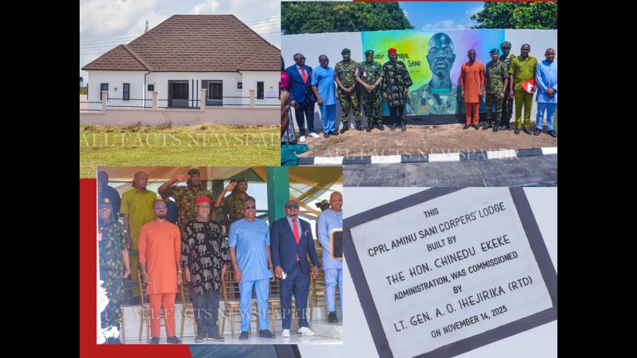 Full Coverage: Commissioning of Isuikwuato NYSC Corpers Lodge by Mayor ...