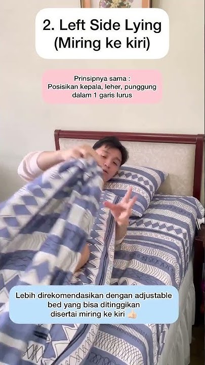 PENDERITA GERD, WAJIB TAHU POSISI TIDUR YANG BENAR - YouTube