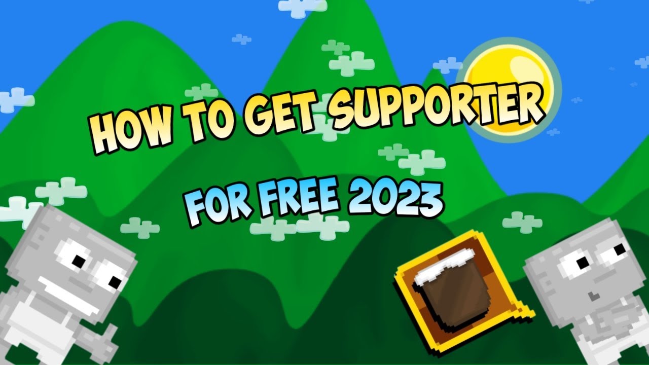 How To Get Supporter For Free | Growtopia Tutorial | - YouTube